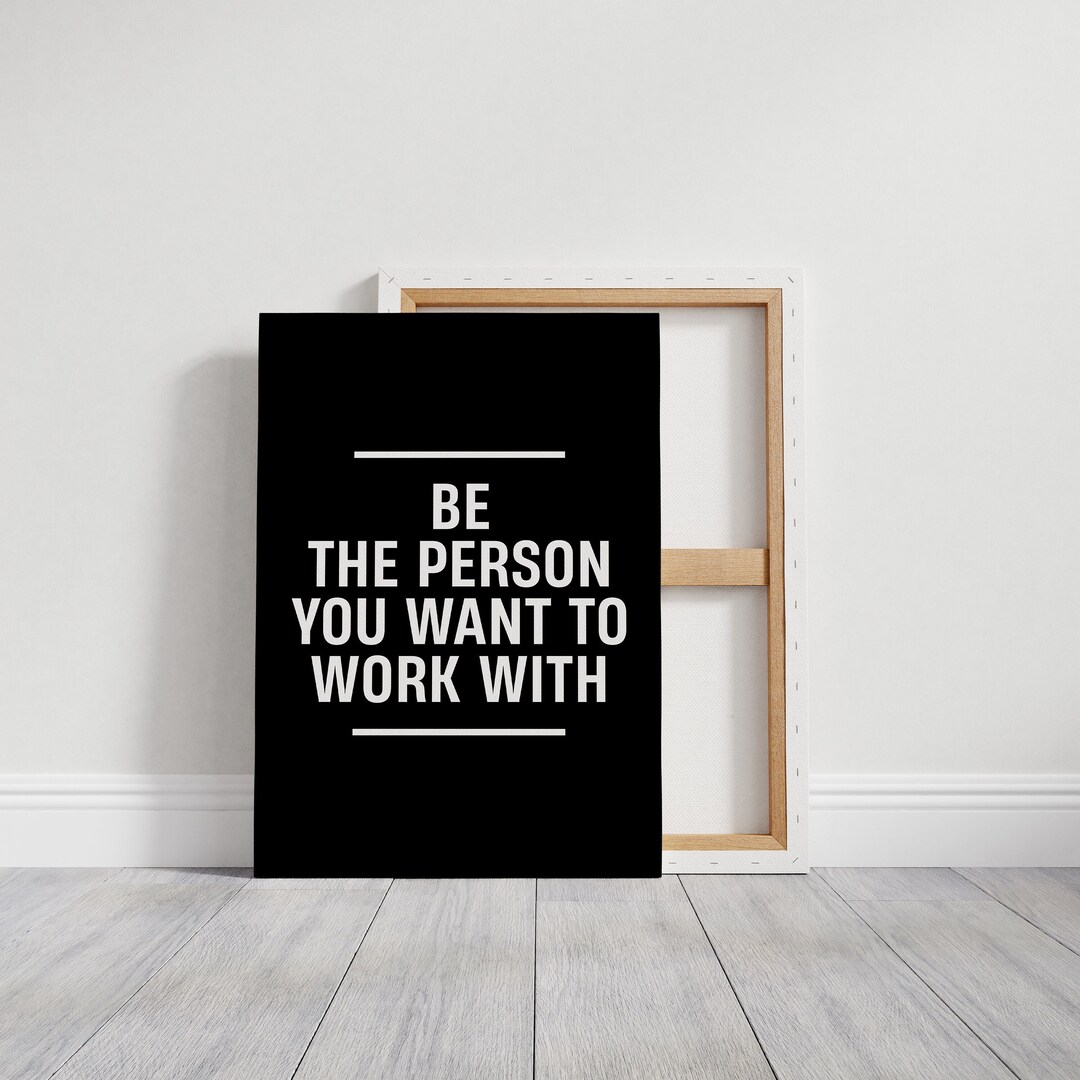 Motivational Quote Wall Art Entrepreneur Print Home Office Decor ...