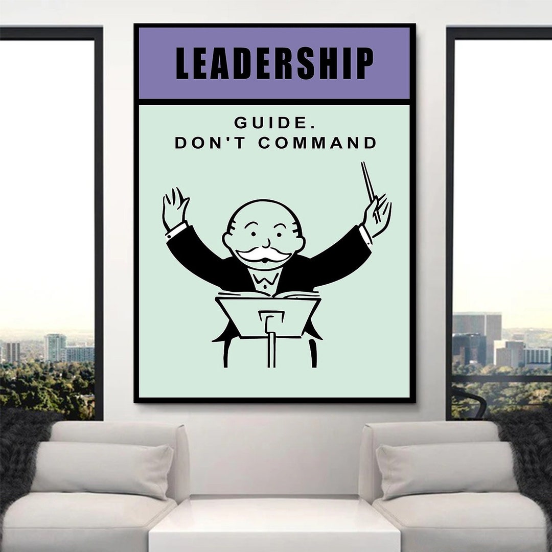 Leadership Quotes Inspirational Wall Art for Office Decor Leader Gifts ...