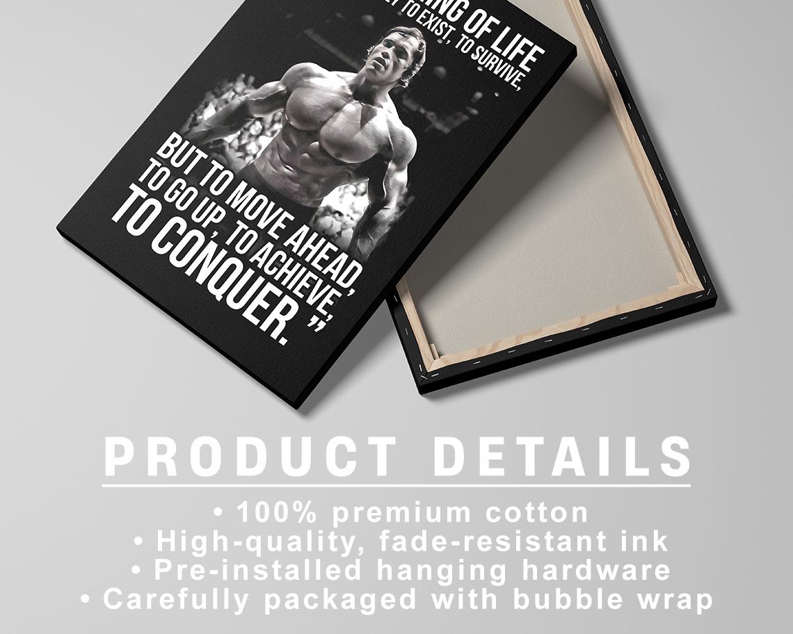 Arnold Schwarzenegger Motiverende Poster