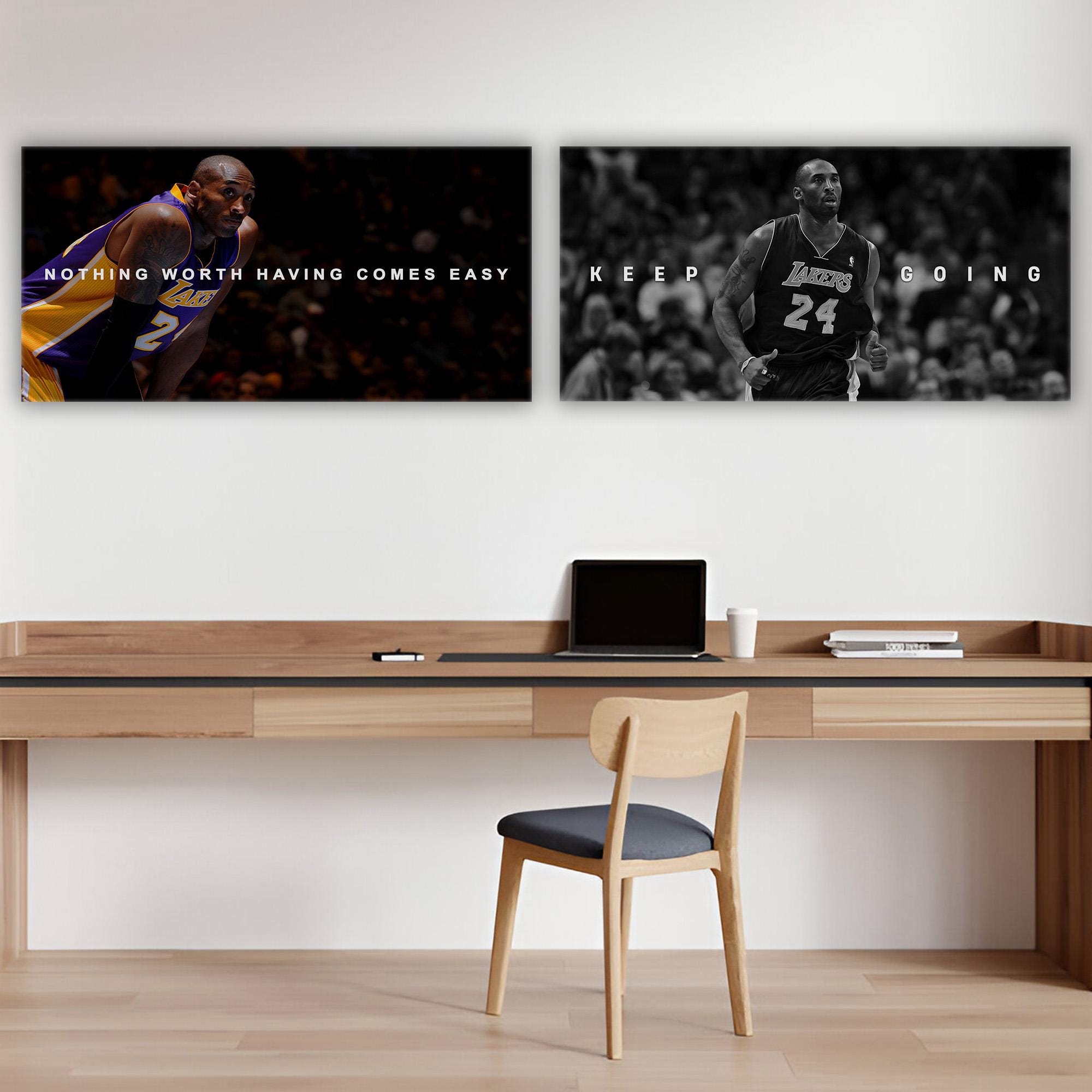 Kobe Bryant Poster Motivational Wall Art for Home Office Decor ...
