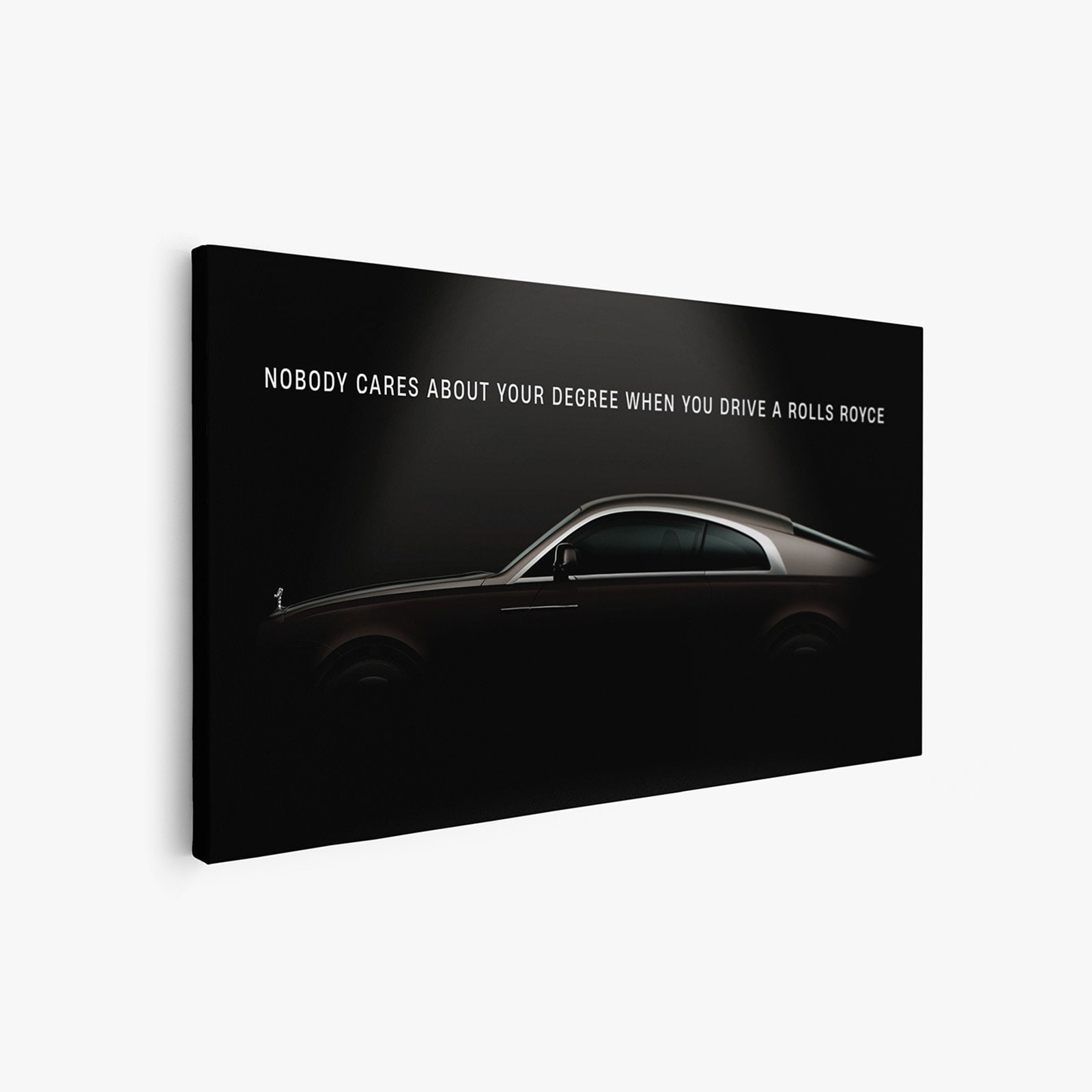 Rolls Royce Poster Inspirational Quote Wall Art for Home Office Decor ...