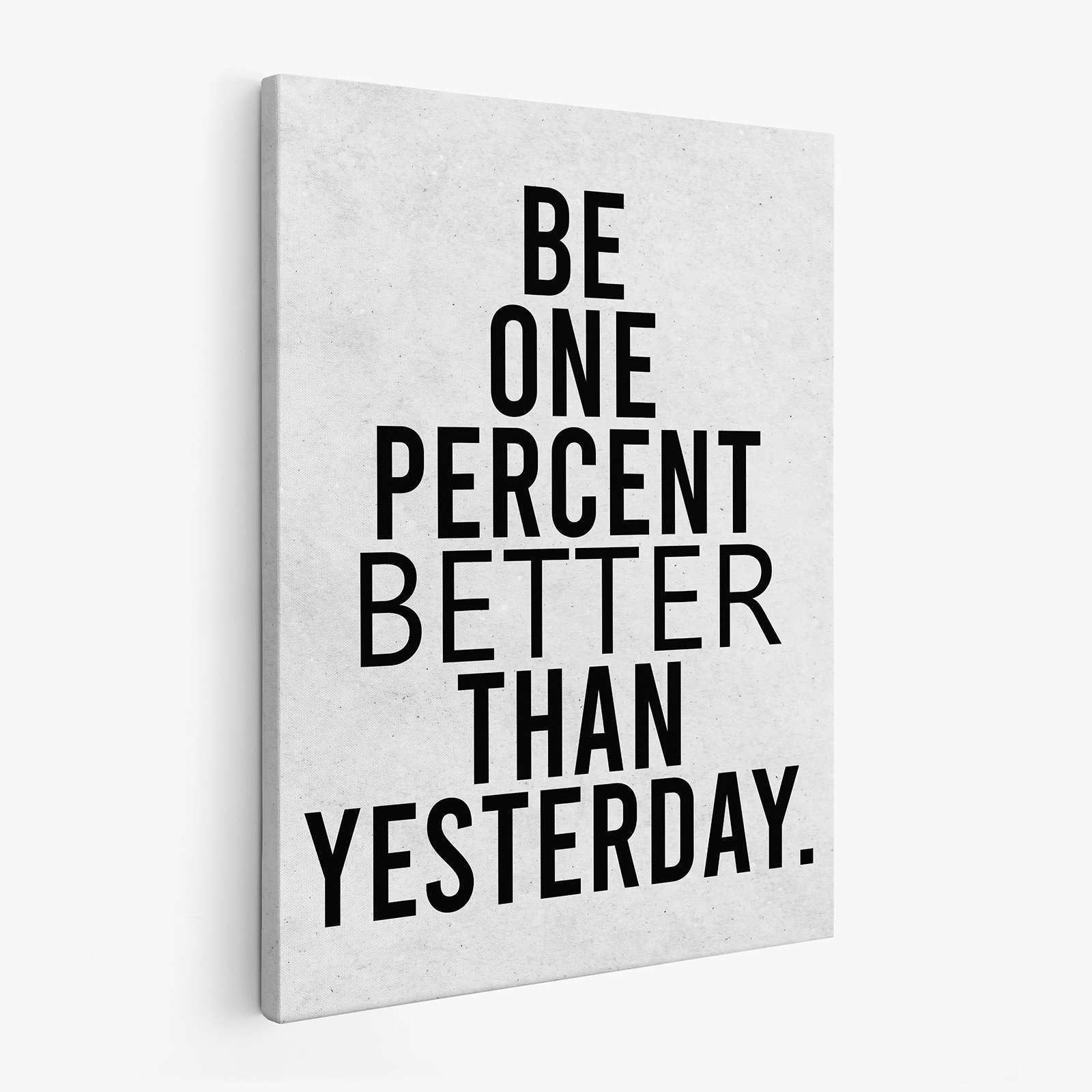 Be One Percent Better Motivational Quote Entrepreneur Wall Art - Etsy UK