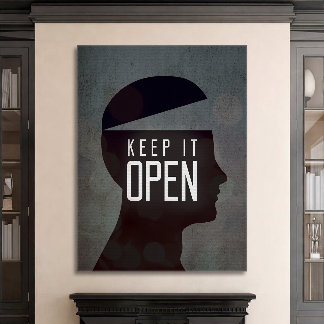 Growth Mindset Canvas Prints Inspirational Office Wall Art for ...