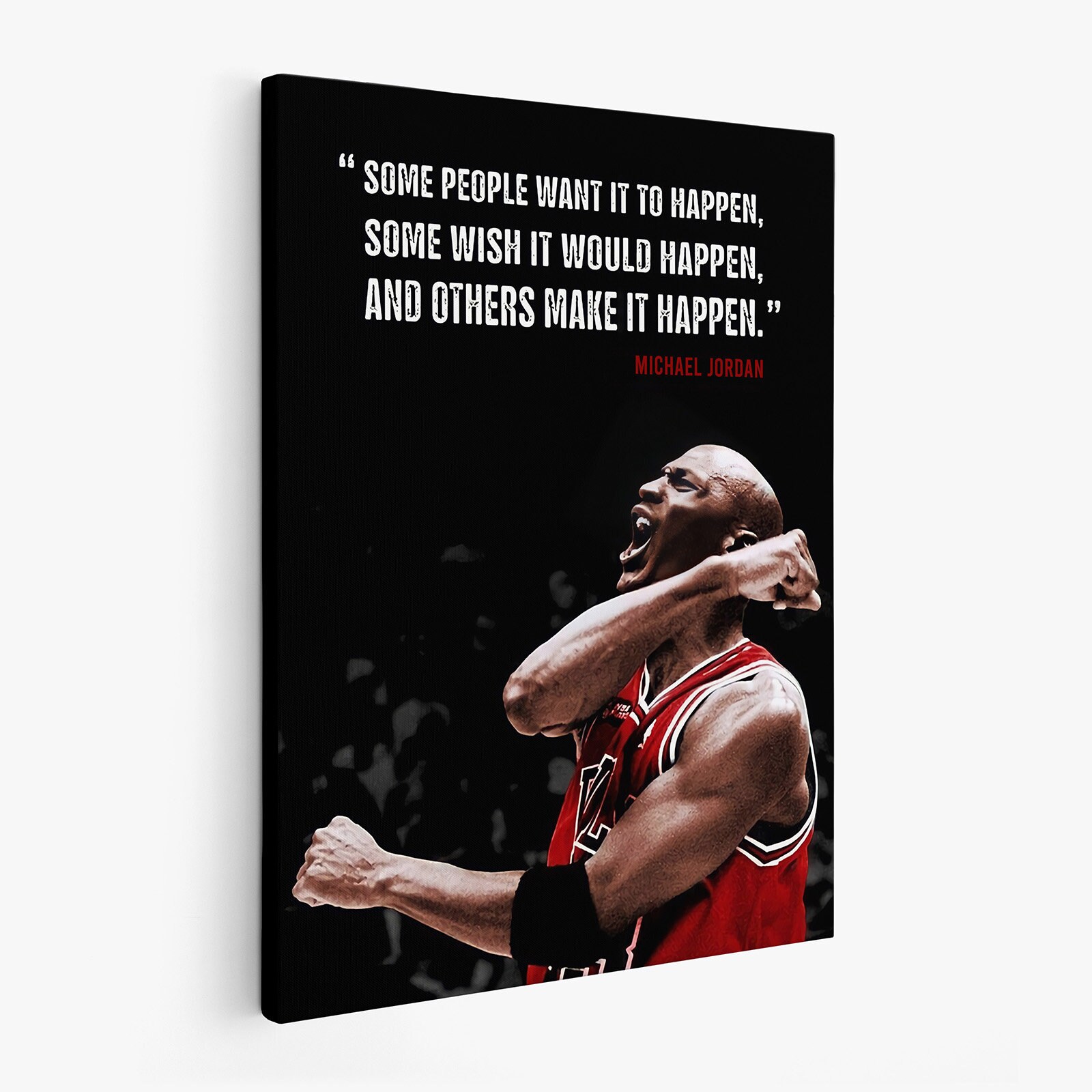 Basketball Wall Art Motivational Michael Jordan Poster sold by Daisy ...