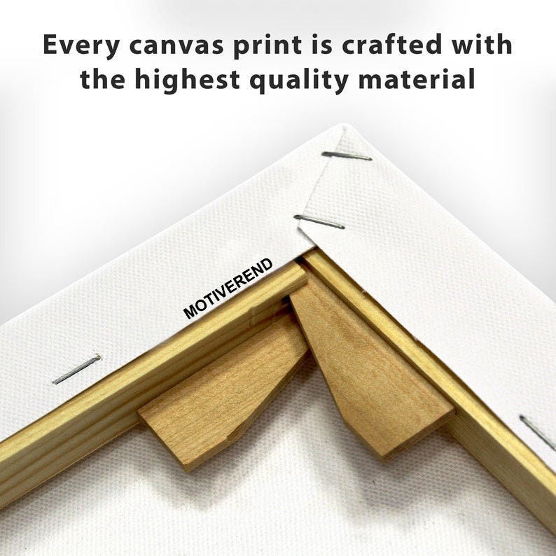 Dedication Canvas Motivational Wall Art Quotes for Workspace Decor ...