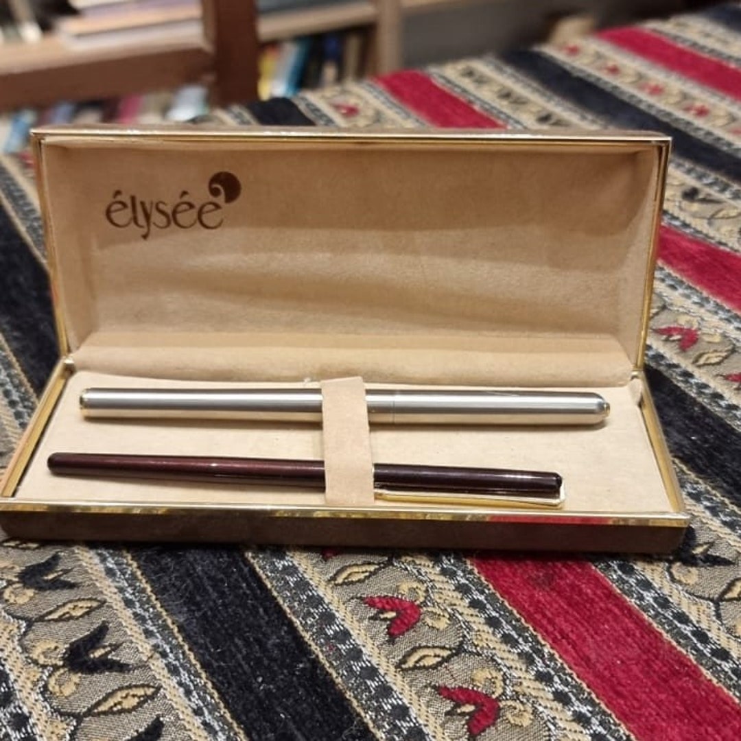 Vintage Ballpoint,elysee Set Fountain Pen and Ballpoint,retro Pencil ...