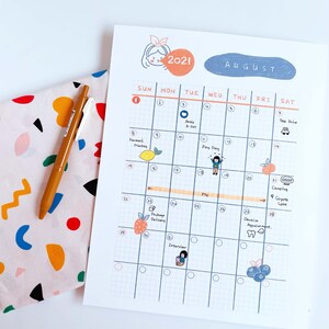 Printable Calendar Set - Etsy