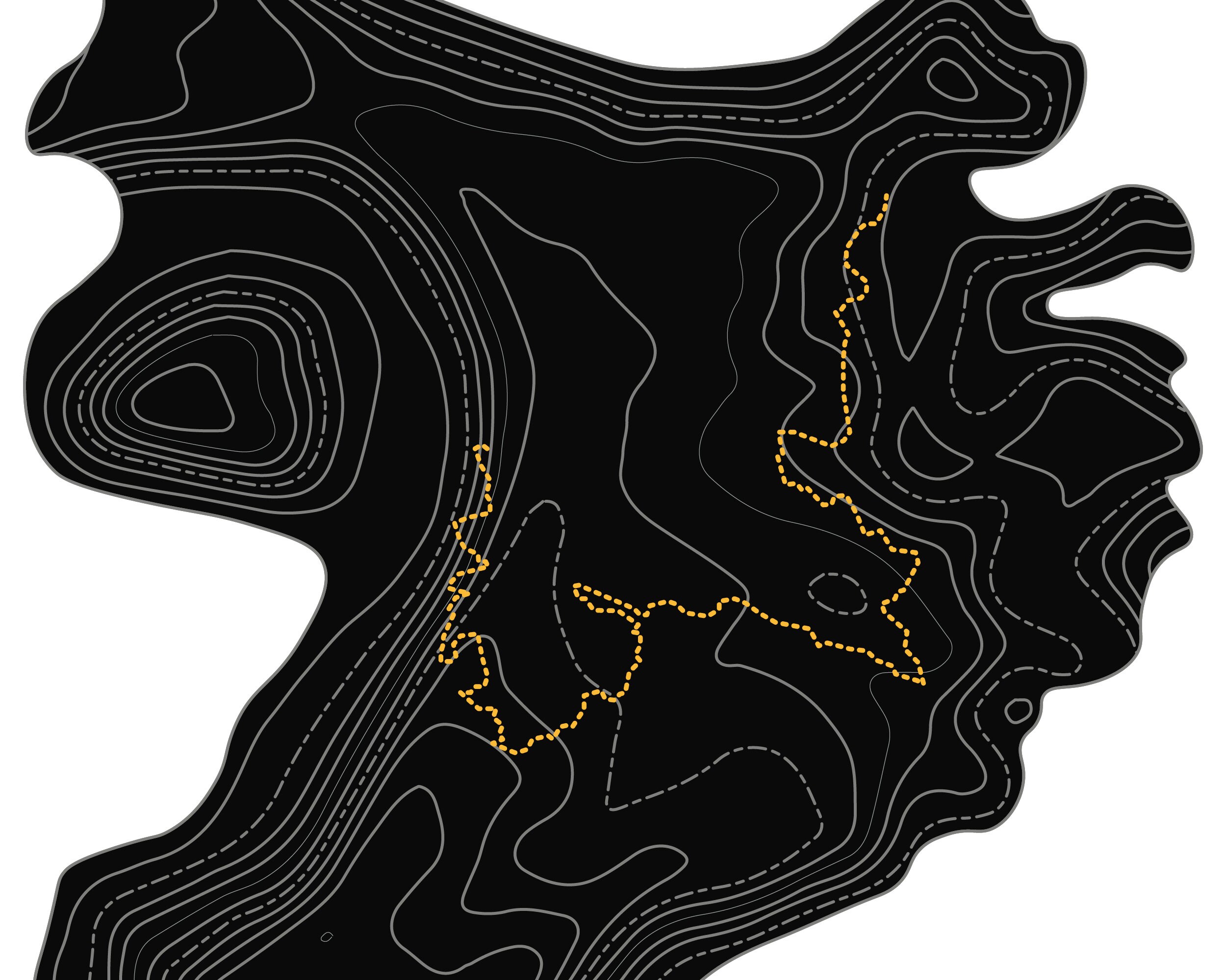Captain Ahab Trail Moab UT MTB Trail Map Printable - Etsy