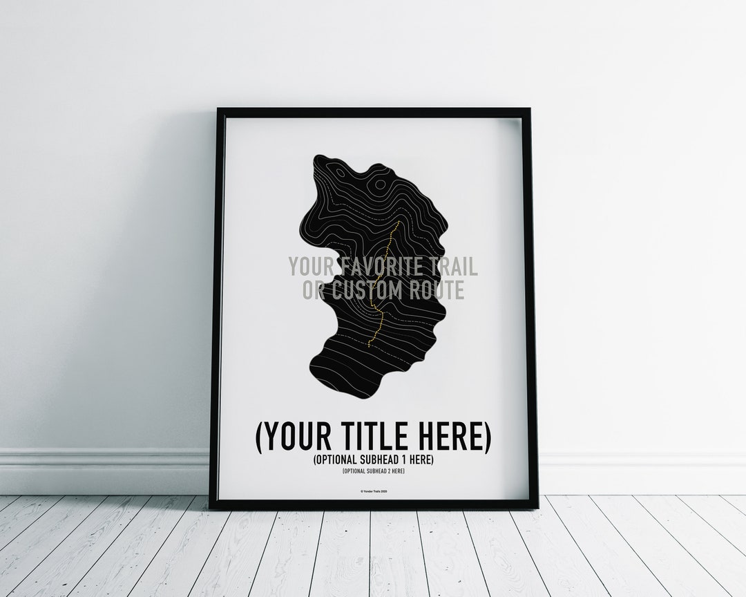 Request a Trail | Digital Files | Custom MTB or Hiking Trail Map ...