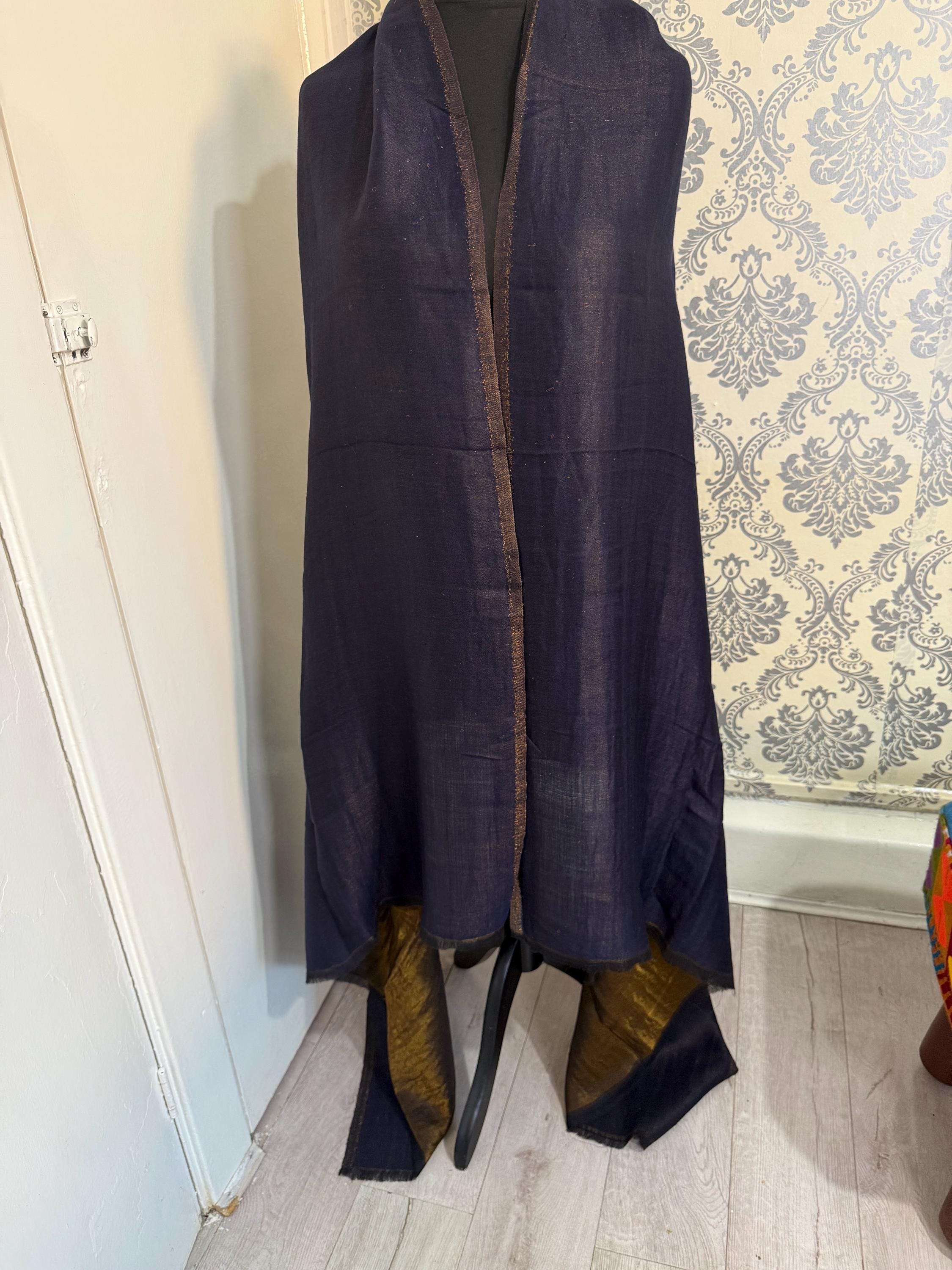 Moonlight Reversable Pashmina Shawl - MP Toosh Fabric (40/90 Inches) - Etsy