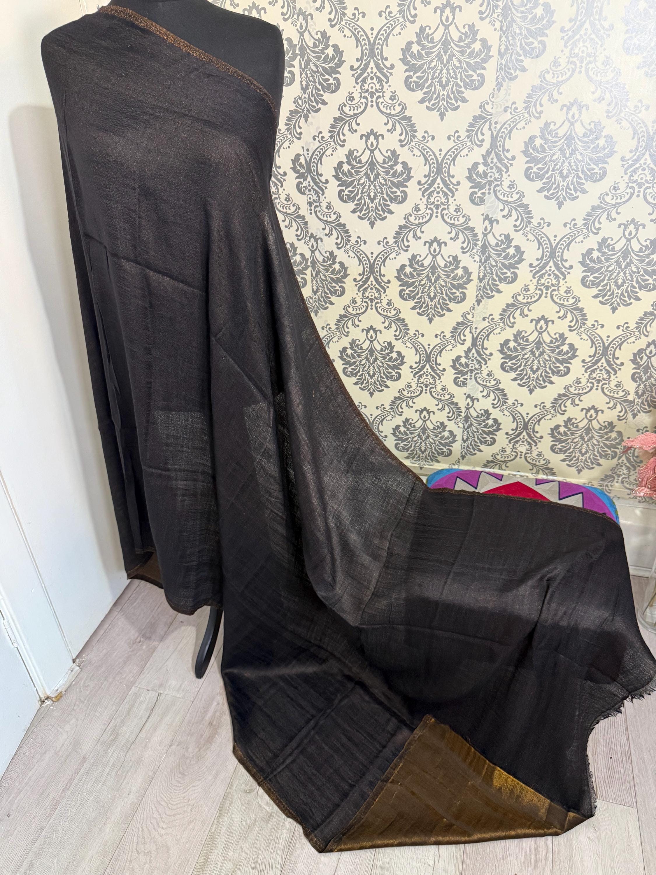 Moonlight Reversable Pashmina Shawl - MP Toosh Fabric (40/90 Inches) - Etsy
