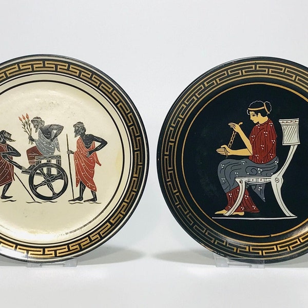 Pottery Plate Greek - Etsy