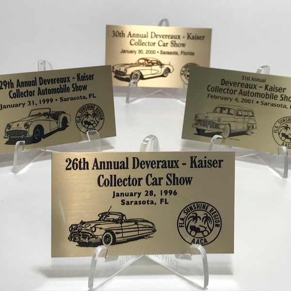 Car Dash Plaques - Etsy