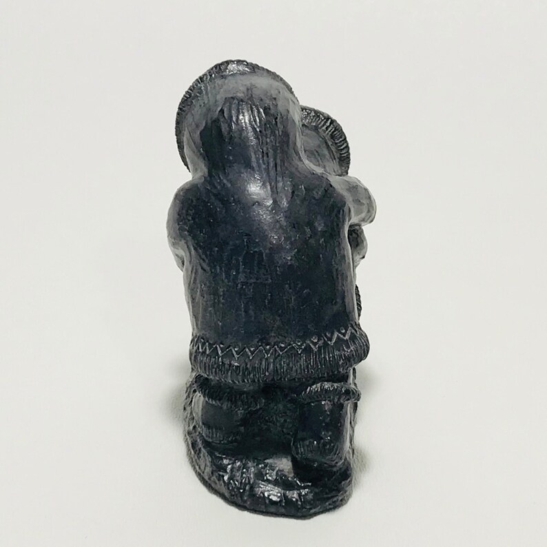 Vtg Inuit Eskimo Art a WOLF ORIGINAL Sculpture Canada Carved - Etsy