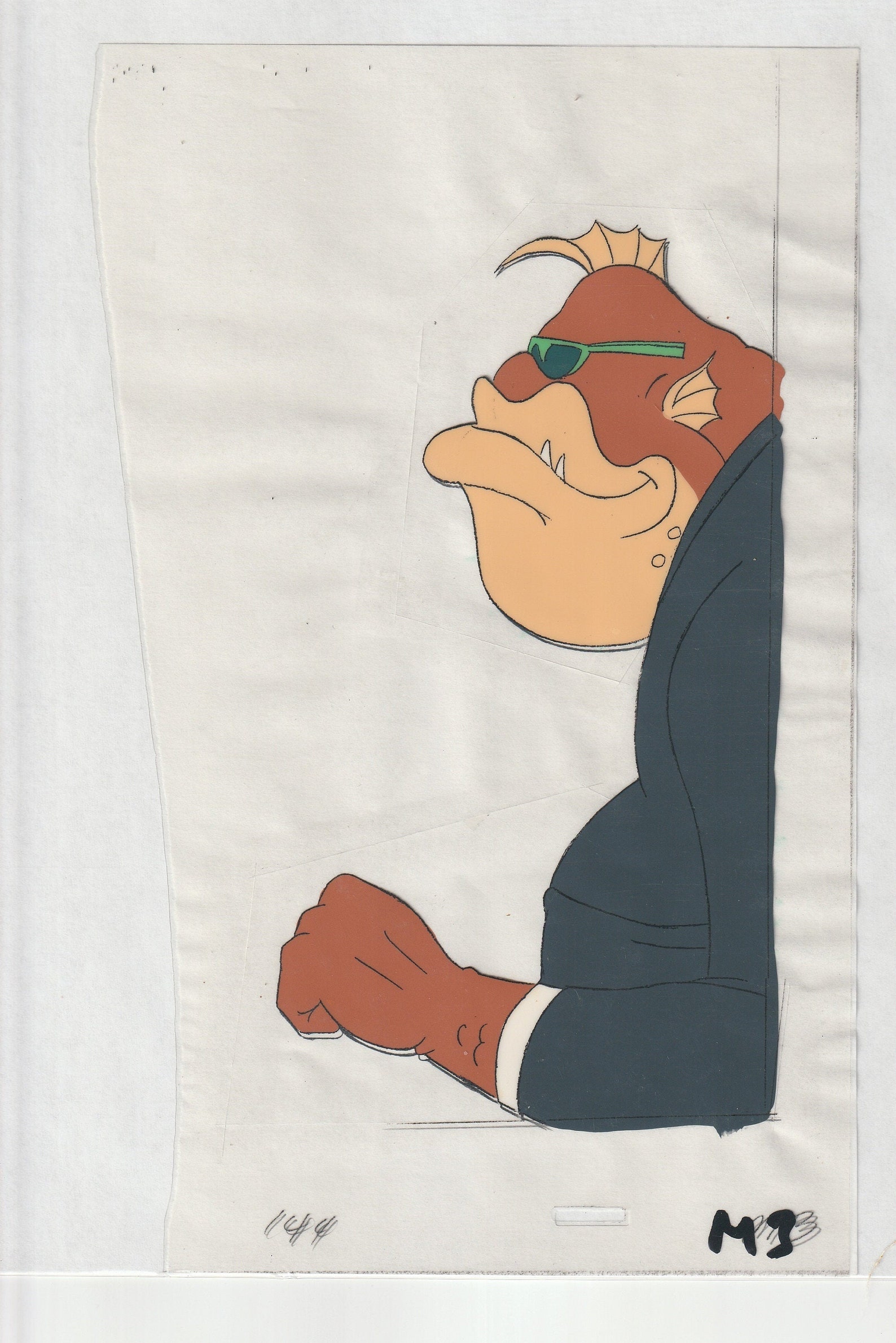 Original FISH POLICE Hanna Barbera Cartoon Production Used | Etsy