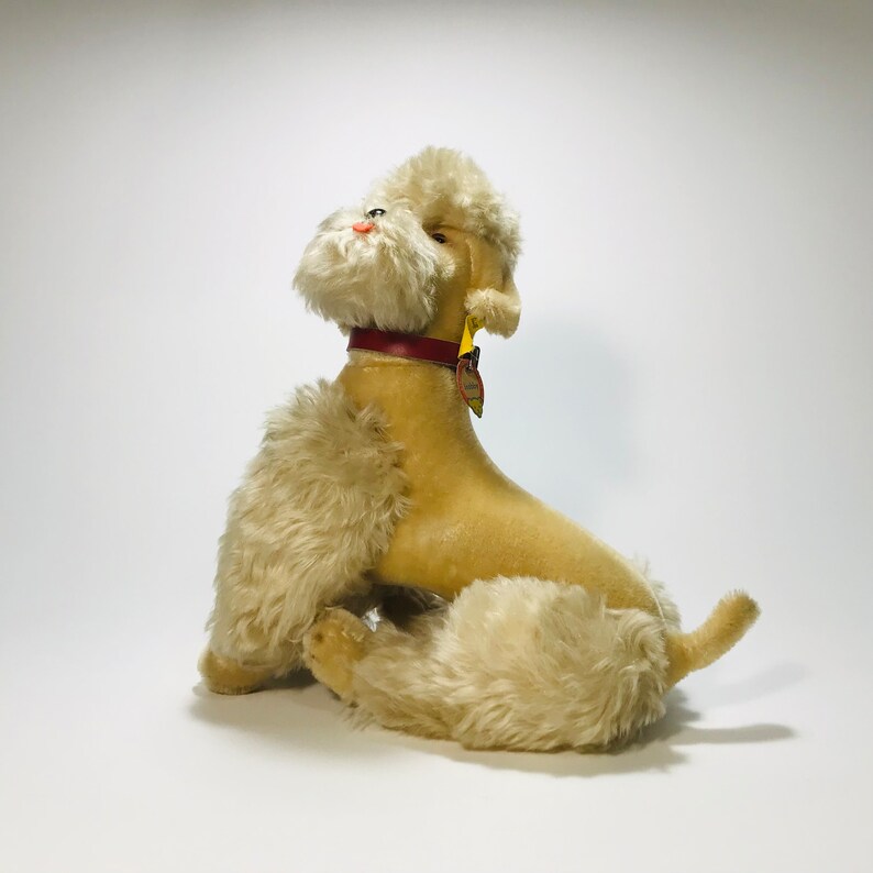 Vintage STEIFF Dog SNOBBY Jointed Mohair Stuffed Animal Poodle - Etsy