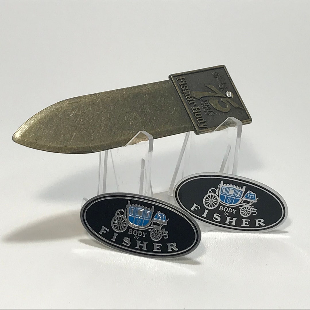 Vintage Fisher Body 75 Years Anniversary Letter Opener Original Body by ...