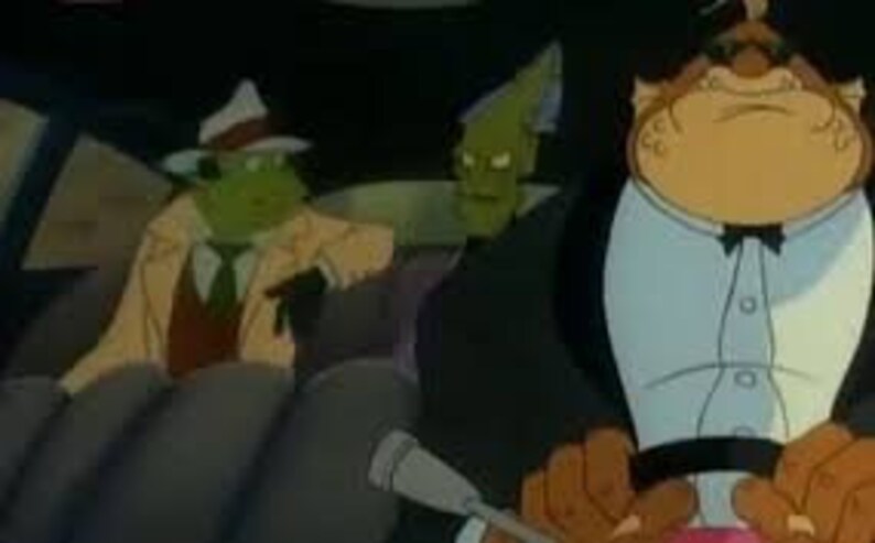 Original FISH POLICE Hanna Barbera Cartoon Production Used - Etsy