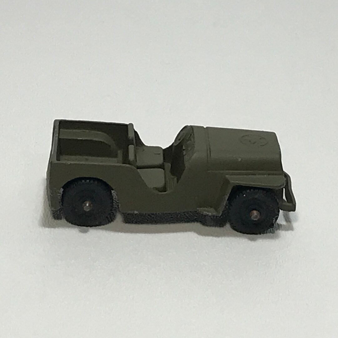 Vintage Diecast Tootsietoy 1950 Military Jeep CJ3 Metal Toy Miniature ...