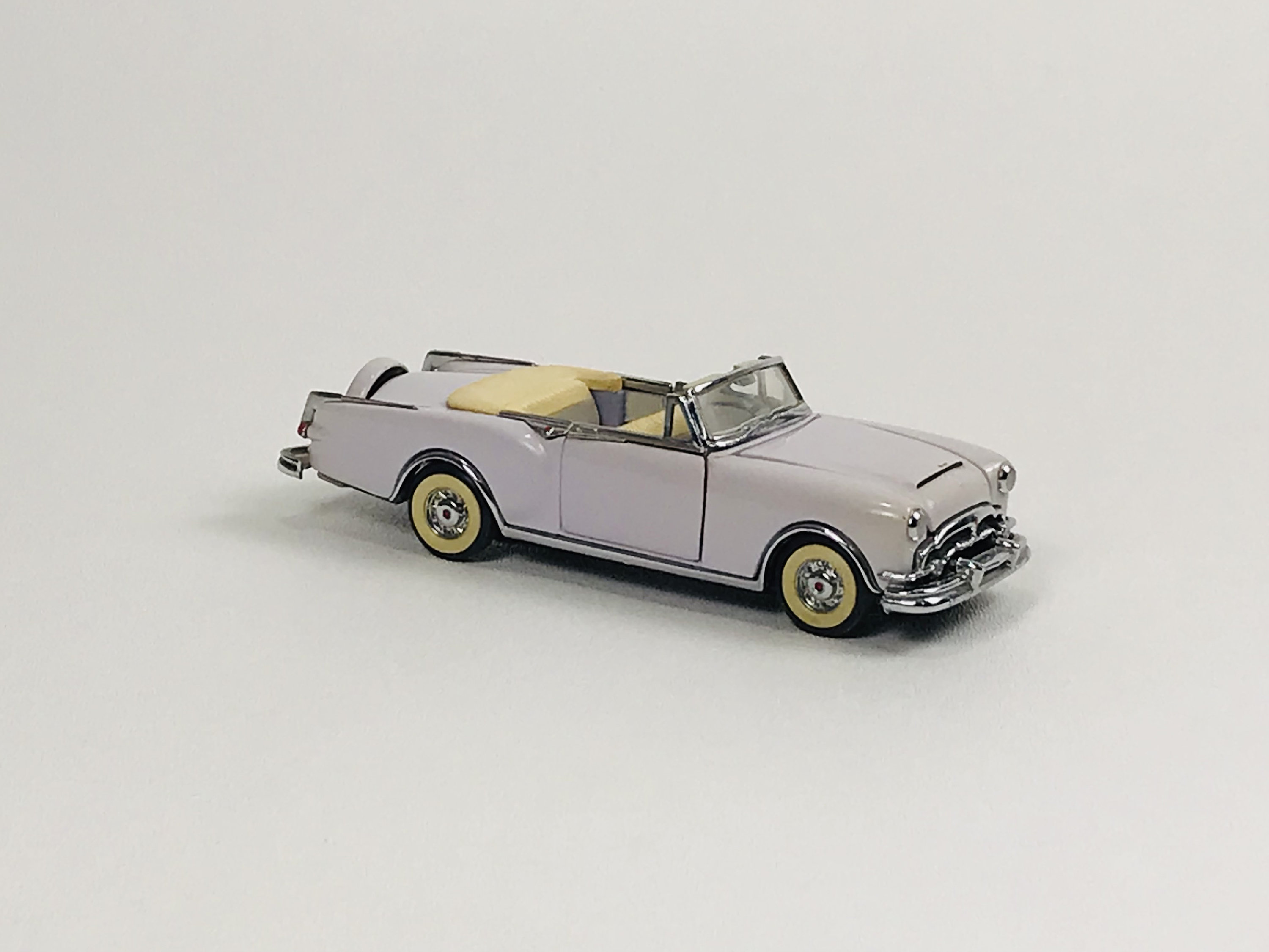Vtg 1953 Packard Caribbean Convertible Diecast Metal Cars Scale Model ...