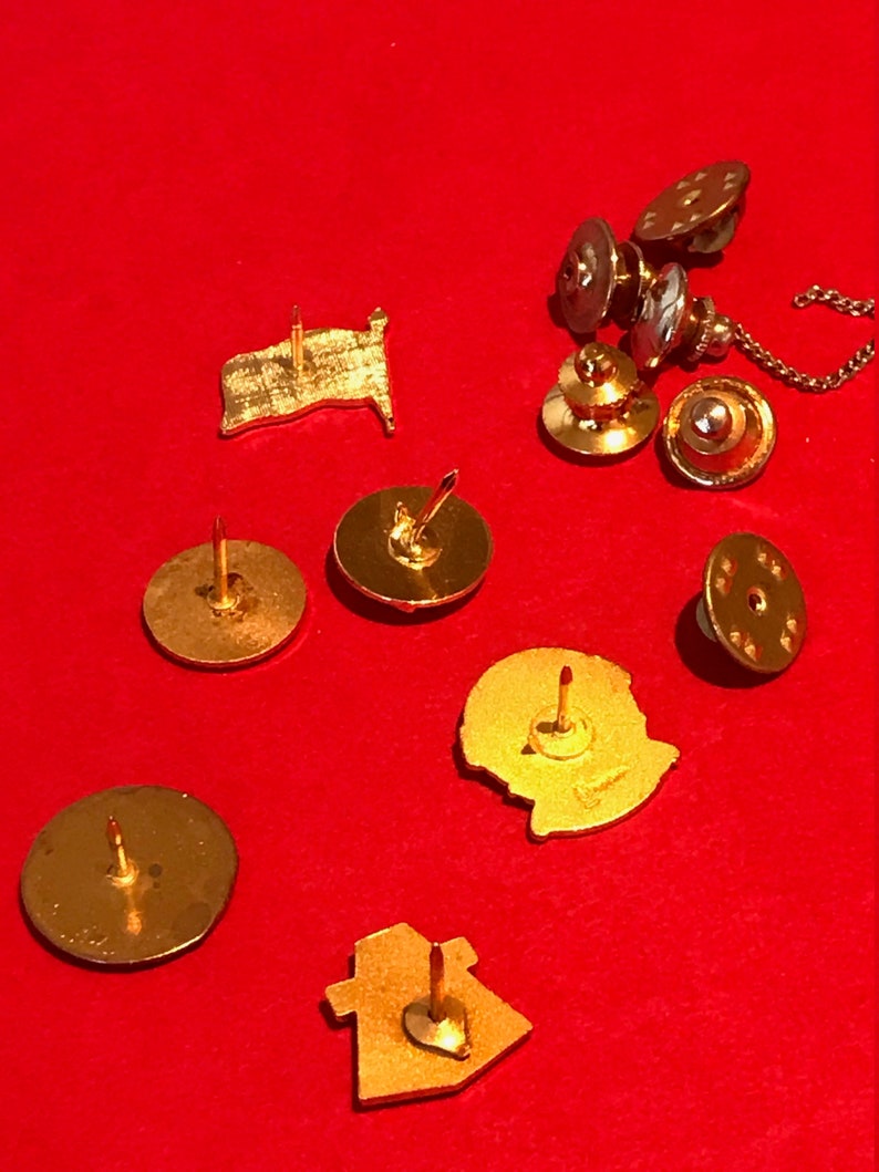 Vintage Service & Organization Award Lapel Button Brooch Pins - Etsy