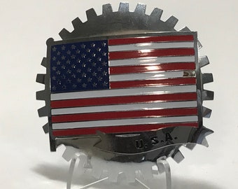 Usa Flag Car Emblem - Etsy