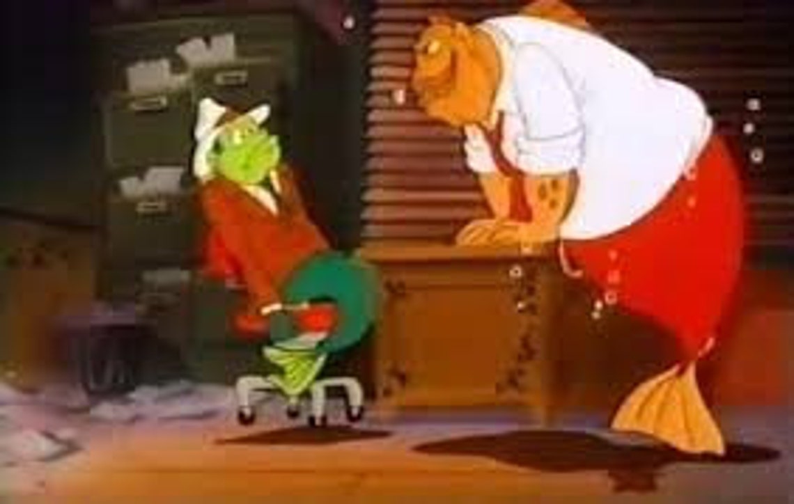 Original FISH POLICE Hanna Barbera Cartoon Production Used - Etsy