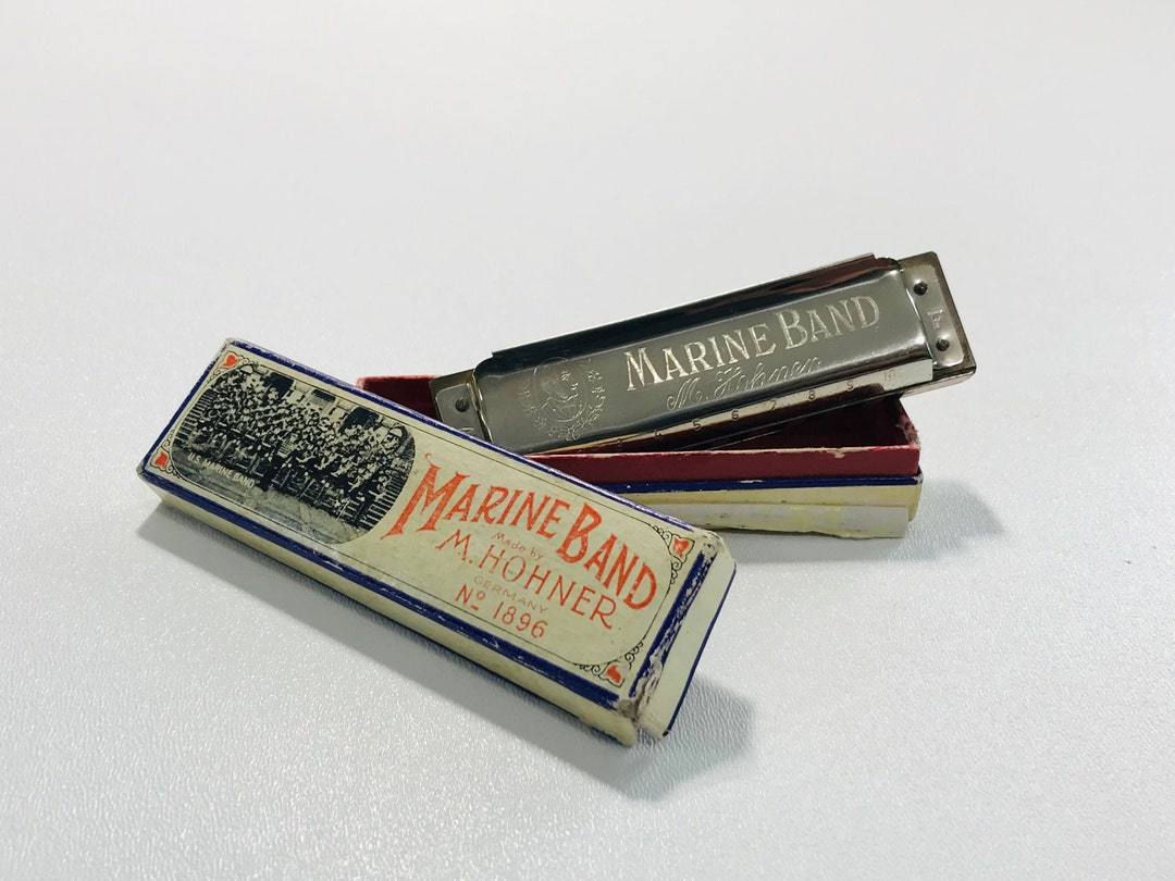 M Hohner Harmonicas Harp MARINE BAND Harmonica Key of F Original HOHNER ...