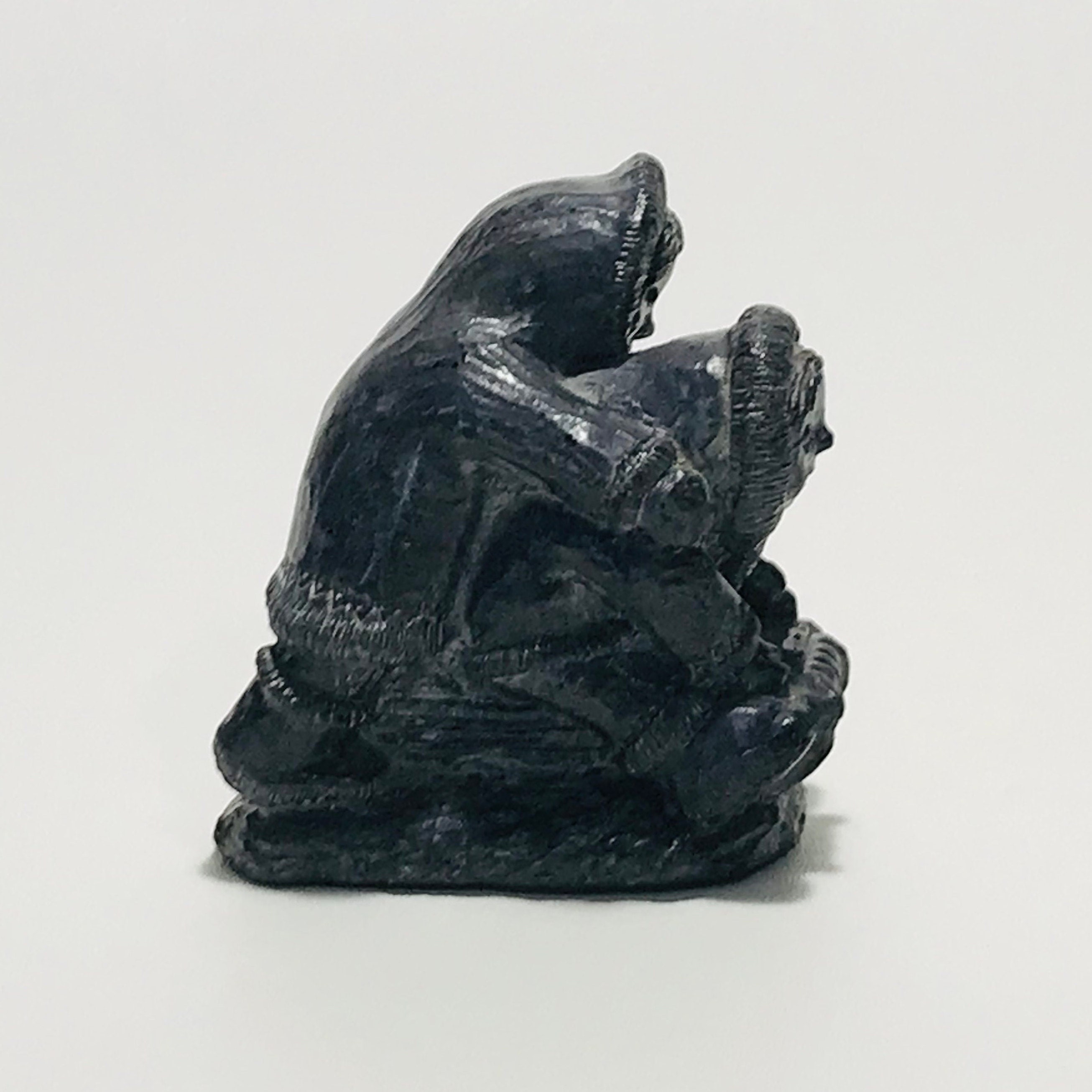 Vtg Inuit Eskimo Art a WOLF ORIGINAL Sculpture Canada Carved - Etsy
