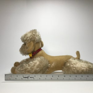Vintage STEIFF Dog SNOBBY Jointed Mohair Stuffed Animal Poodle Terrier ...