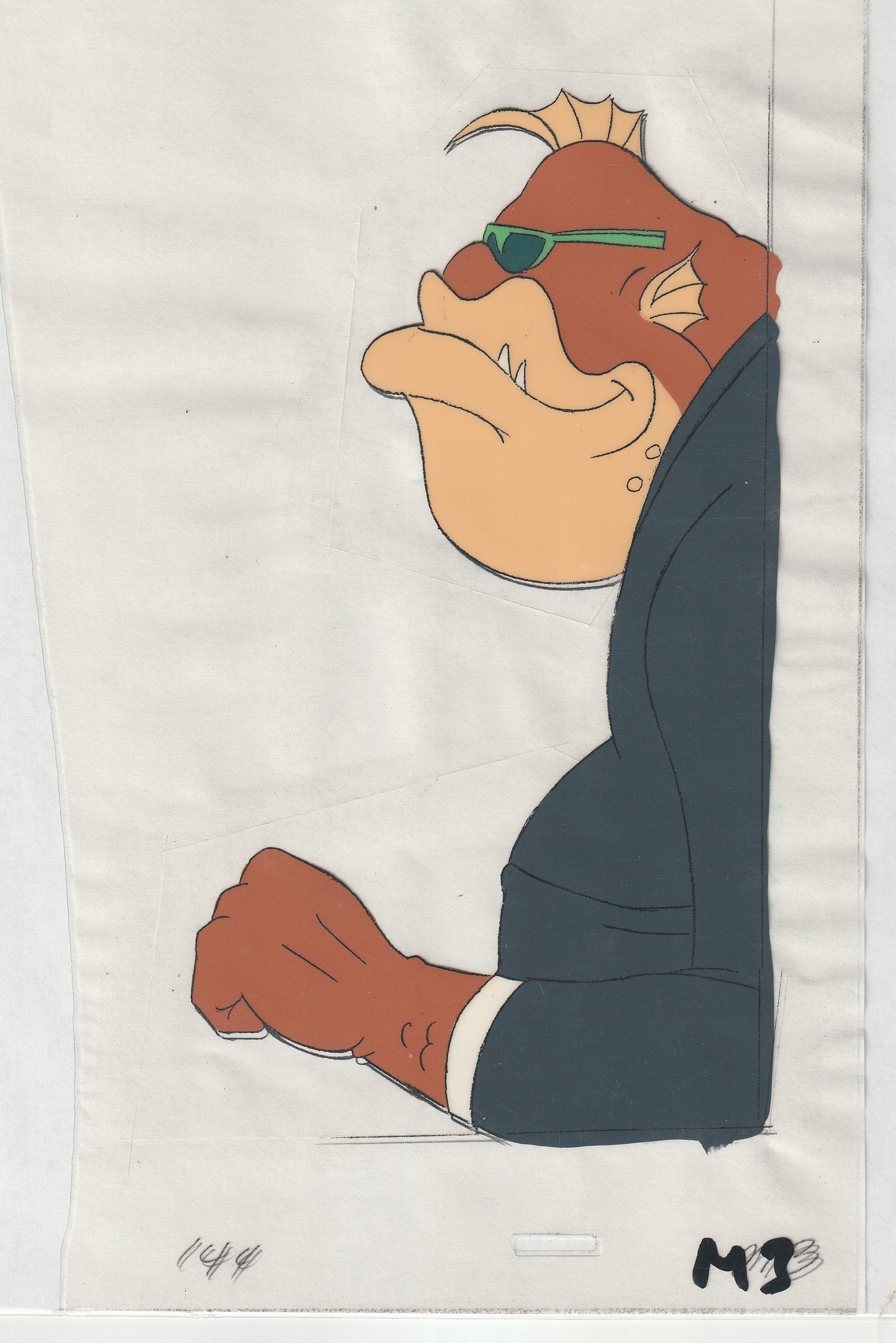 Original FISH POLICE Hanna Barbera Cartoon Production Used - Etsy