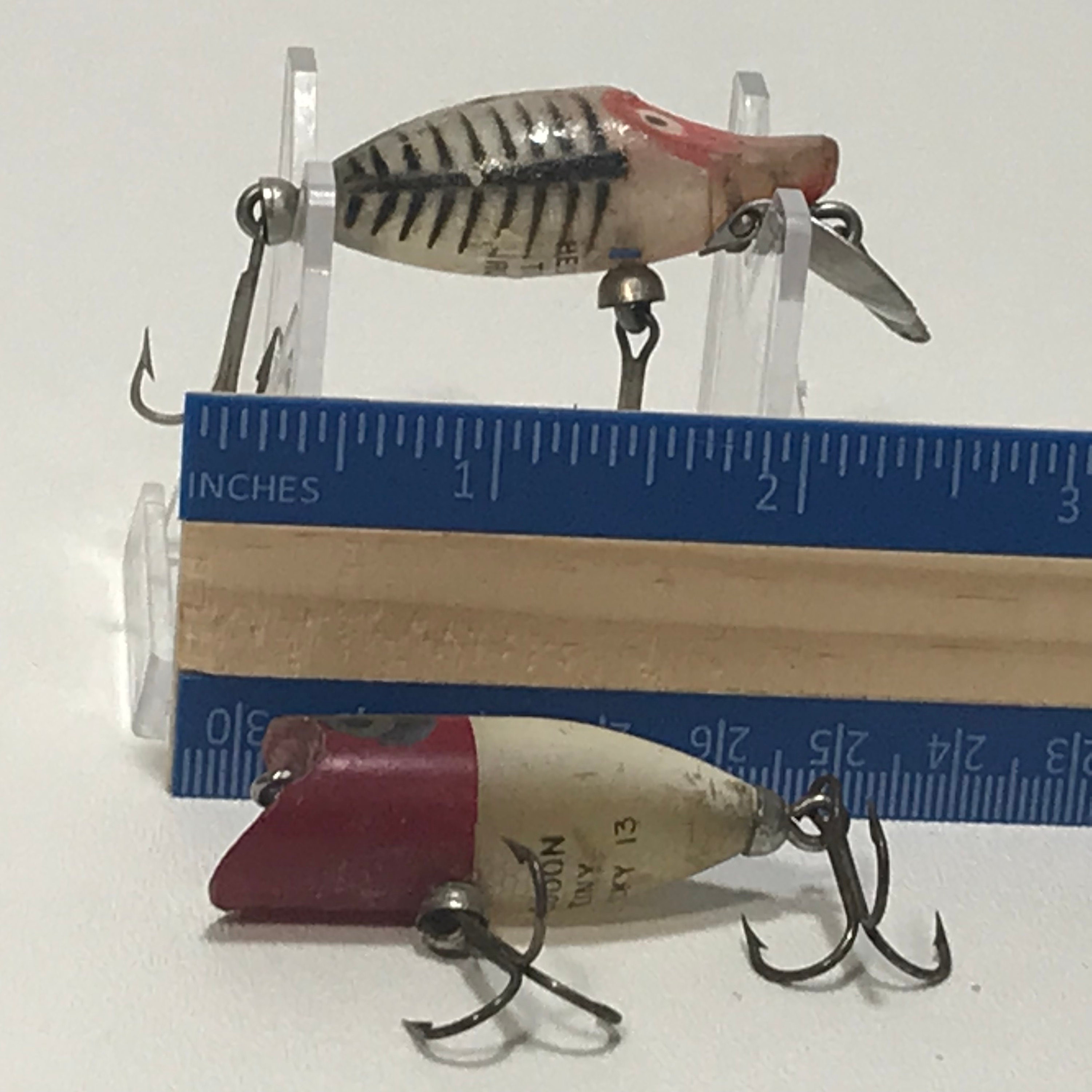 Heddon Tiny Runt Lucky 13 Antique / Vintage Fishing Lure - Etsy