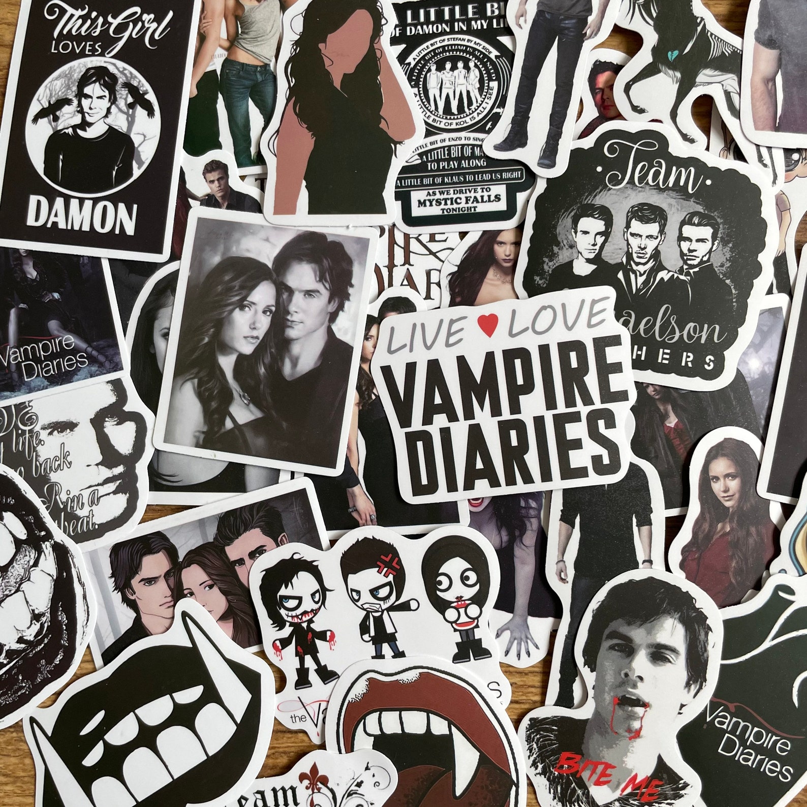 Vampire Diaries Stickers random selection of 5 stickers laptop | Etsy