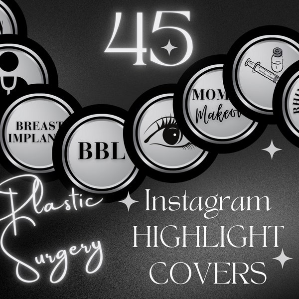 Plastic Surgery Highlights Covers - Etsy