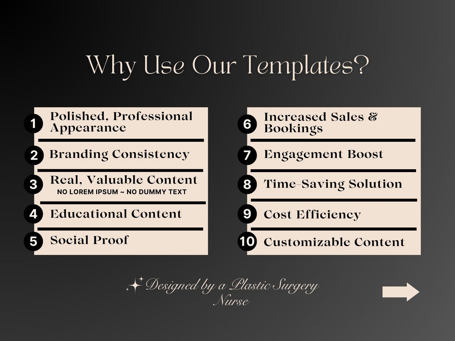 Tummy Tuck Instagram Templates: Plastic Surgery Social Media (100 ...