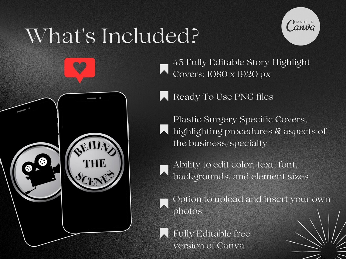 Plastic Surgery Instagram Highlight Covers: Cosmetic Surgeon Social ...