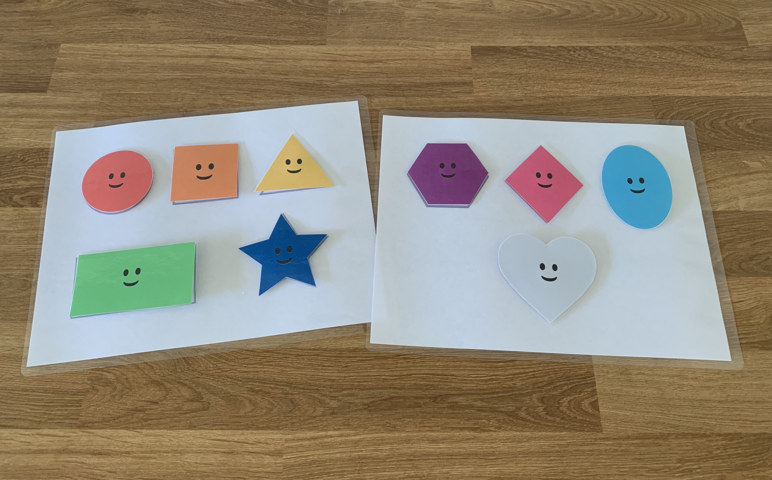 Shape Sorting Activity Busy Book Printable for Toddler, Preschool, and ...