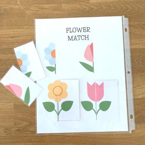 Printable Spring Busy Book Pages, Toddlers, Preschool, and Homeschool ...