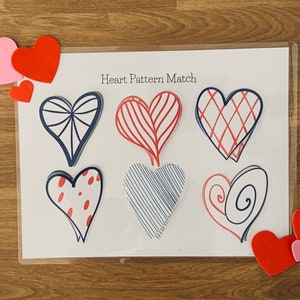 Printable Valentines Day Busy Book Pages for Toddler, Preschool, and ...