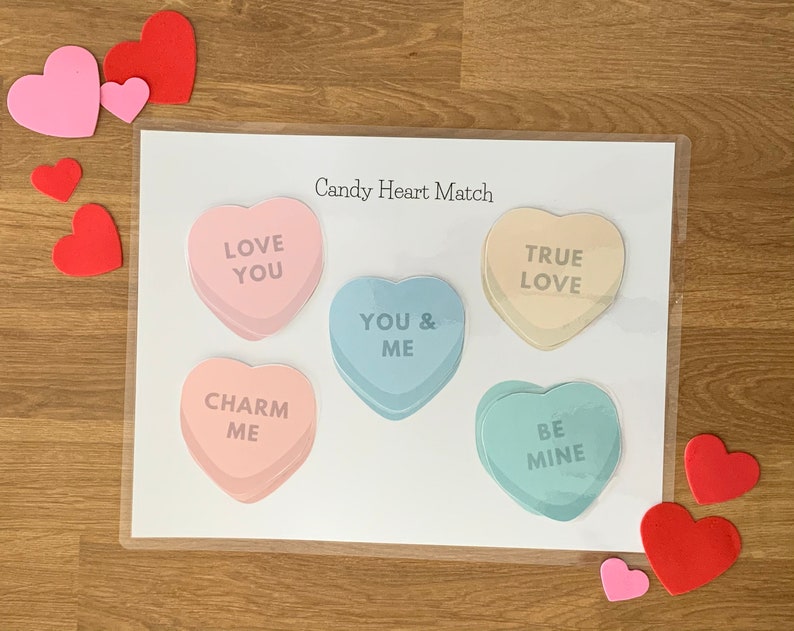 Printable Valentines Day Busy Book Pages for Toddler, Preschool, and ...