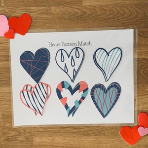 Printable Valentines Day Busy Book Pages for Toddler, Preschool, and ...