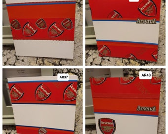 Arsenal Card - Etsy UK