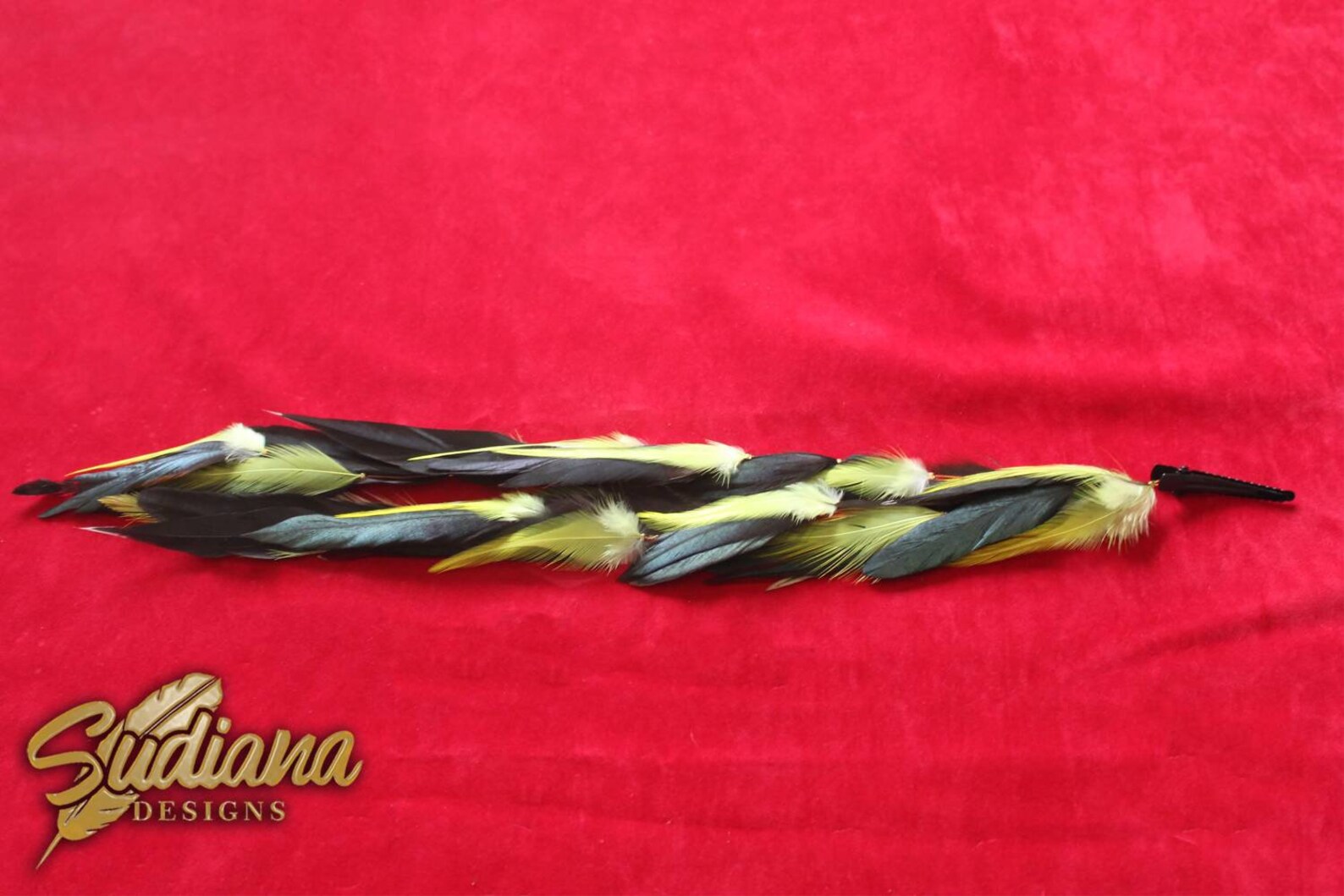 Feather Clip Long Feather Hair Clip Real Feather Natural - Etsy