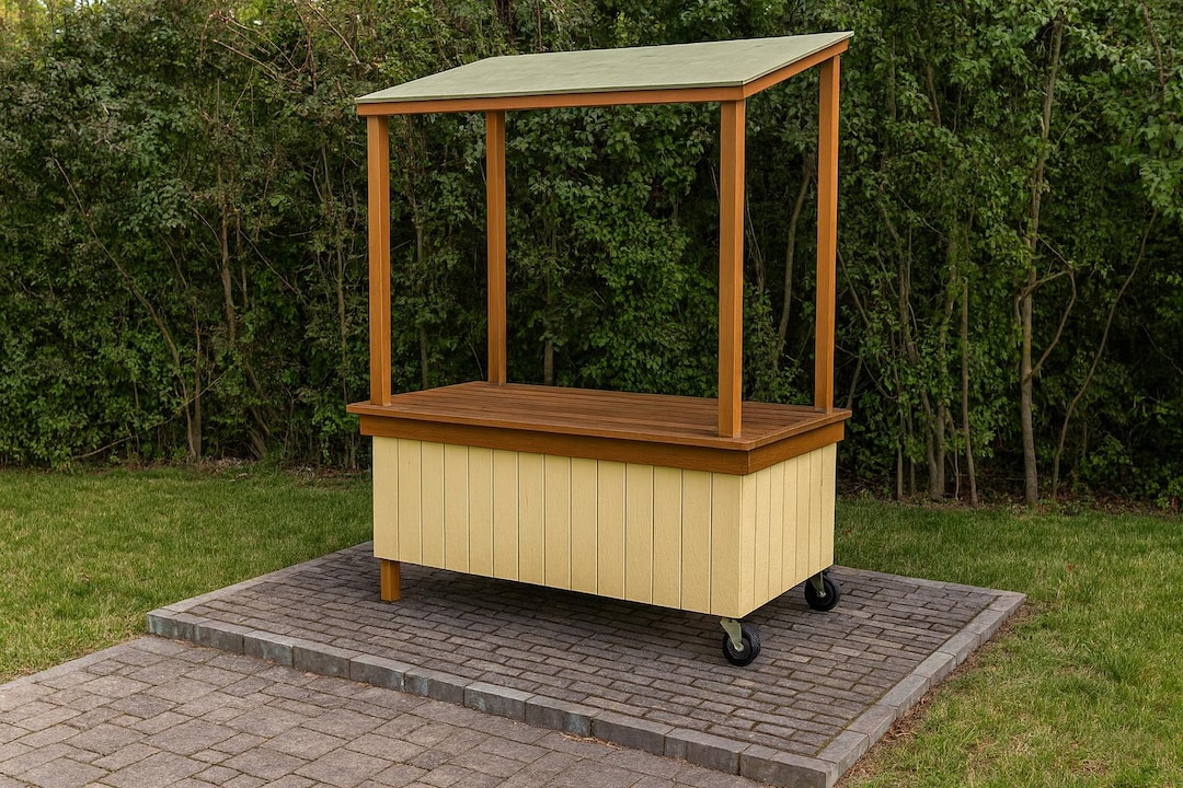 DIY Lemonade Stand Plans - Kids Lemonade Stand Plans - Outdoor Kids ...