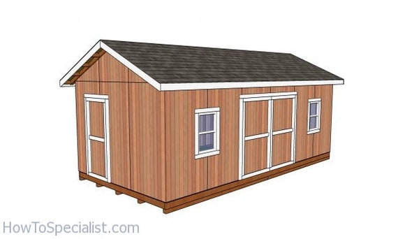 14x14 Garden Shed Plans How To Build A Shed, 53% OFF