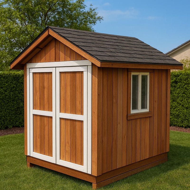 8 X 12 Gable Shed - Etsy