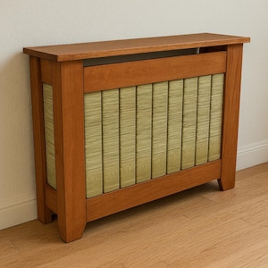 Wooden Radiator Cover Walnut - Etsy UK