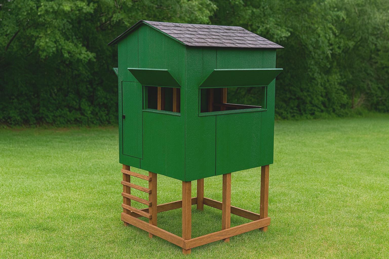 6x6 Elevated Deer Blind Plans - PDF Download - Etsy