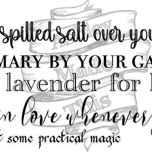 Owens Sisters Shoppe Practical Magic SVG PDF Png Pdf Dxf INSTANT ...