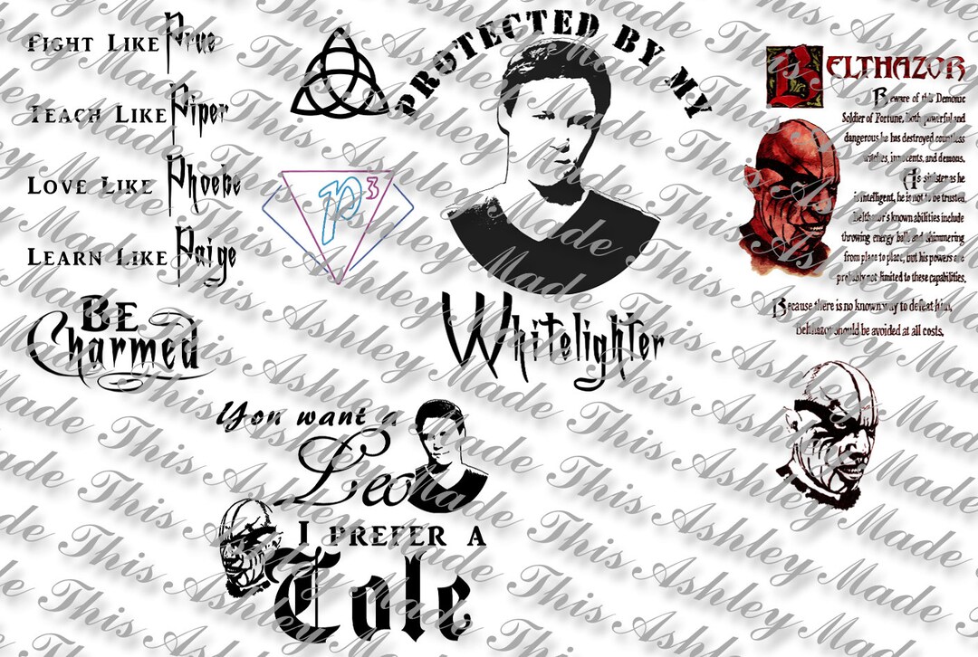 Charmed Tv Show | Digital File | Charmed | P3 | Cole | Leo | Charmed Tv ...